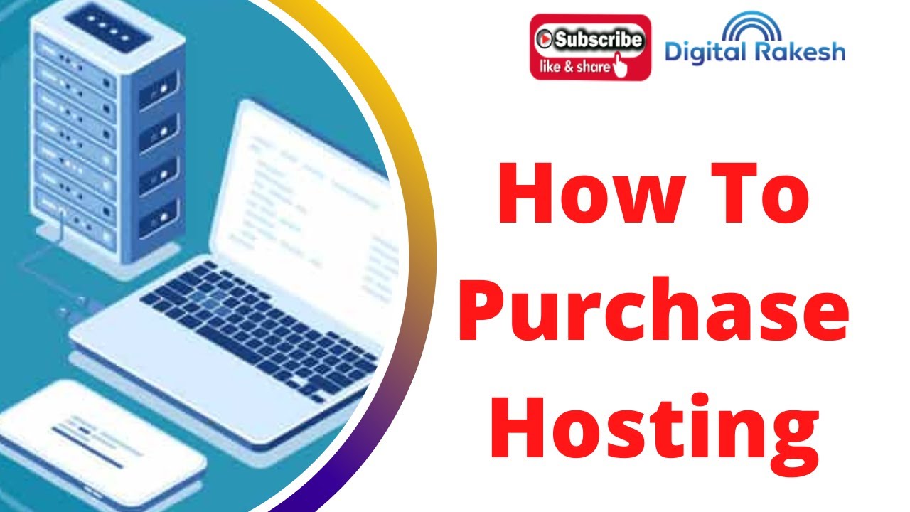 How to purchase hosting | How To Buy server Hosting For Your html , php ...