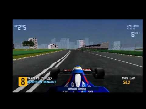 F1 97 Gameplay - Melbourne 5 Laps - YouTube