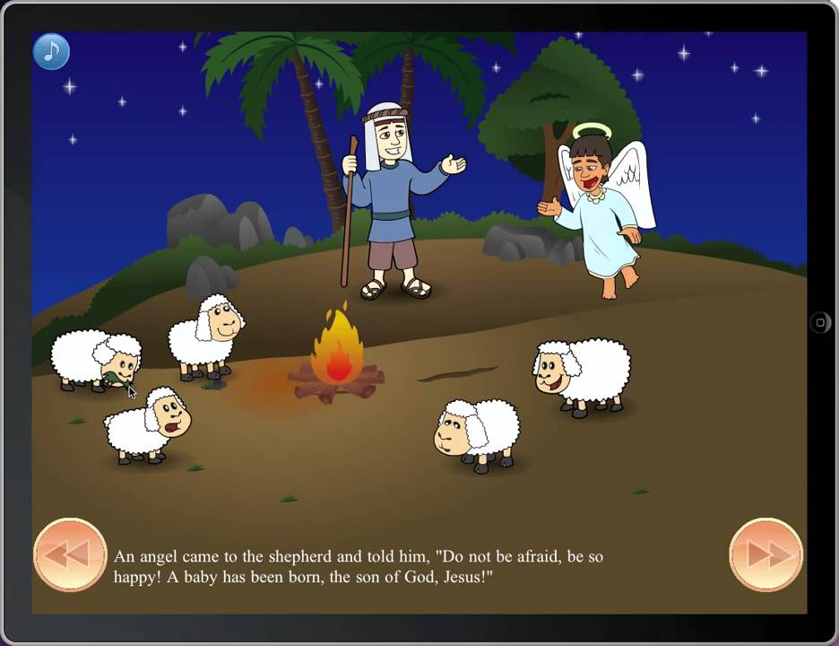 Nativity Children's Interactive iPad Storybook - YouTube