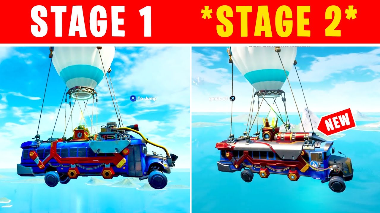 *ALL* IRON MAN BATTLE BUS STAGES + Giveaway Winner Announcement - YouTube