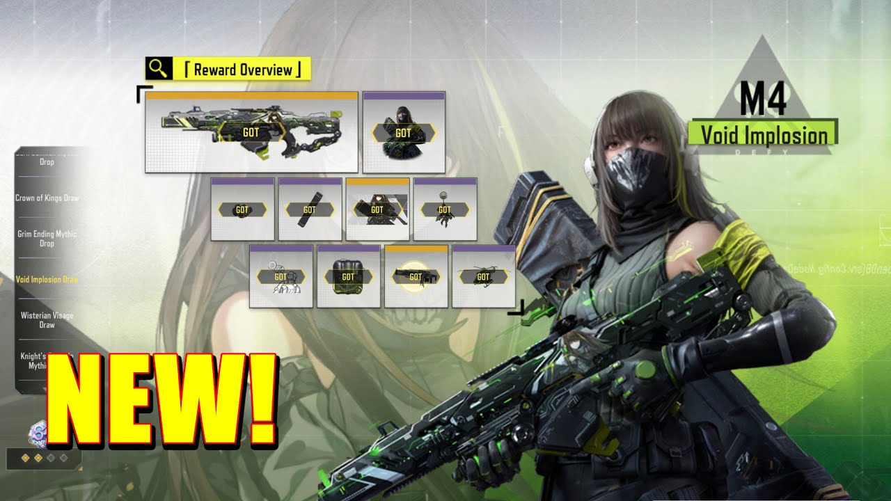 *NEW* Legendary M4 - Void Implosion + Gameplay Solo vs Squad & Gunsmith ...