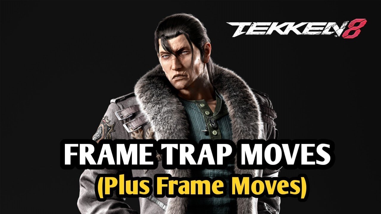 Dragunov Frame Trap Moves I Dragunov Plus Frame Moves tekken 8#How to play Dragunov tekken 8 ...