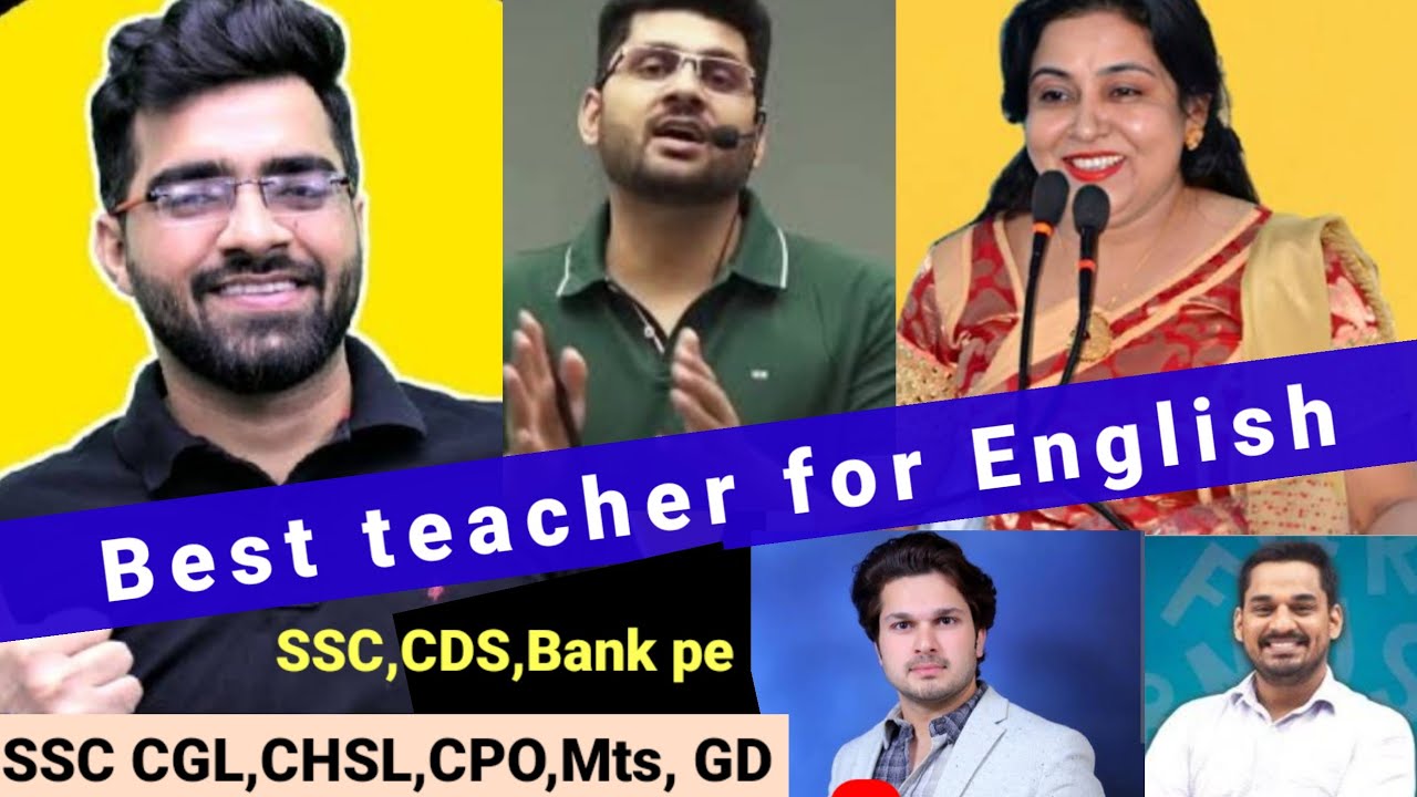 best teacher for SSC exam. best teacher for English. top English ...