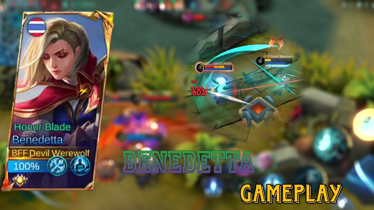 Benedetta gameplay in solo rank - YouTube
