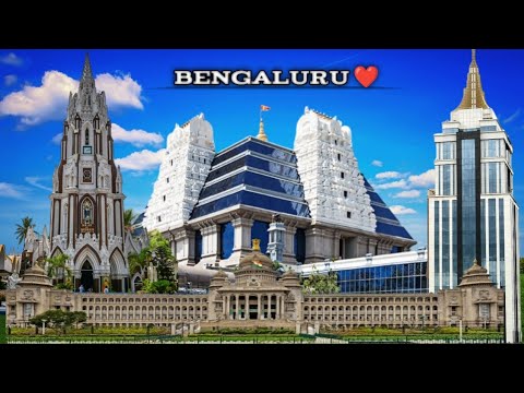 Bengaluru famous places exploring vlog | ISKCON TEMPLE | CUBBON PARK ...