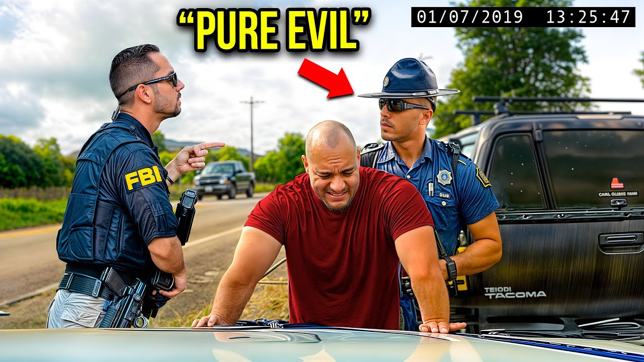 When EVIL Cops Realize They've Been Caught - YouTube