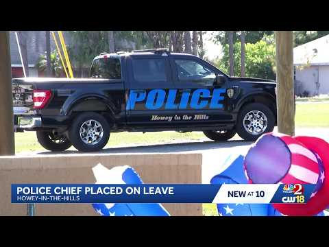 Howey-in-the-Hills police chief placed on leave amid FDLE investigation
