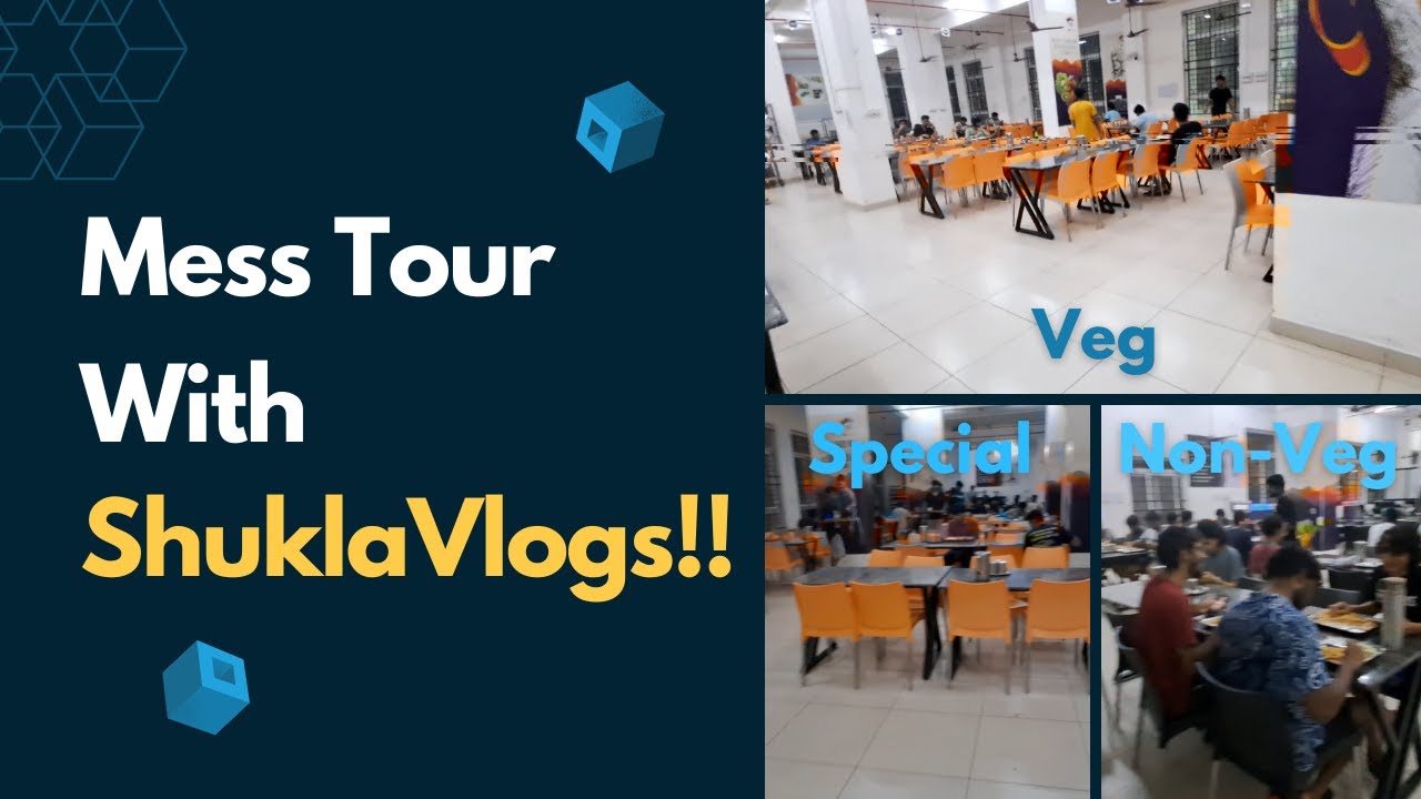 Mess Tour!! | Veg, Non-Veg, Special Mess and Food Park | VIT Chennai # ...