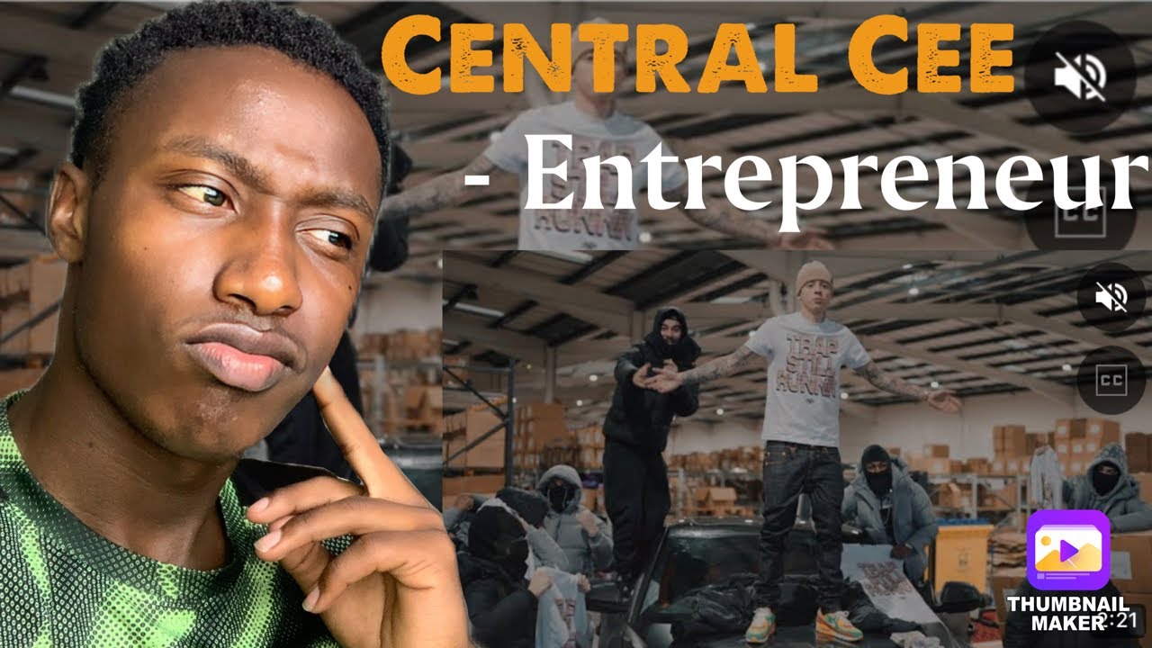 Central Cee - Entrepreneur (Music Video) reaction - YouTube