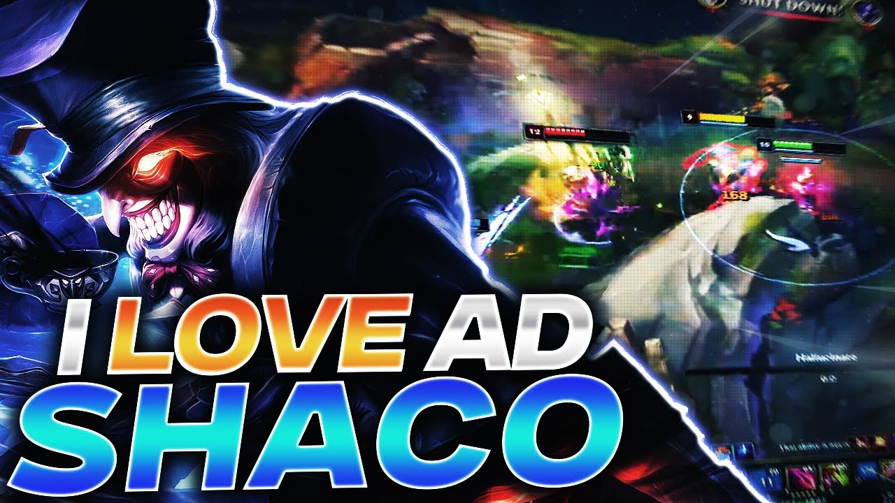 I CAN'T STOP PLAYING AD SHACO! - YouTube