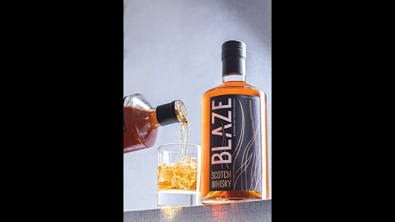 Blaze Spirits - Blaze Blended Scotch Whisky 40% - YouTube
