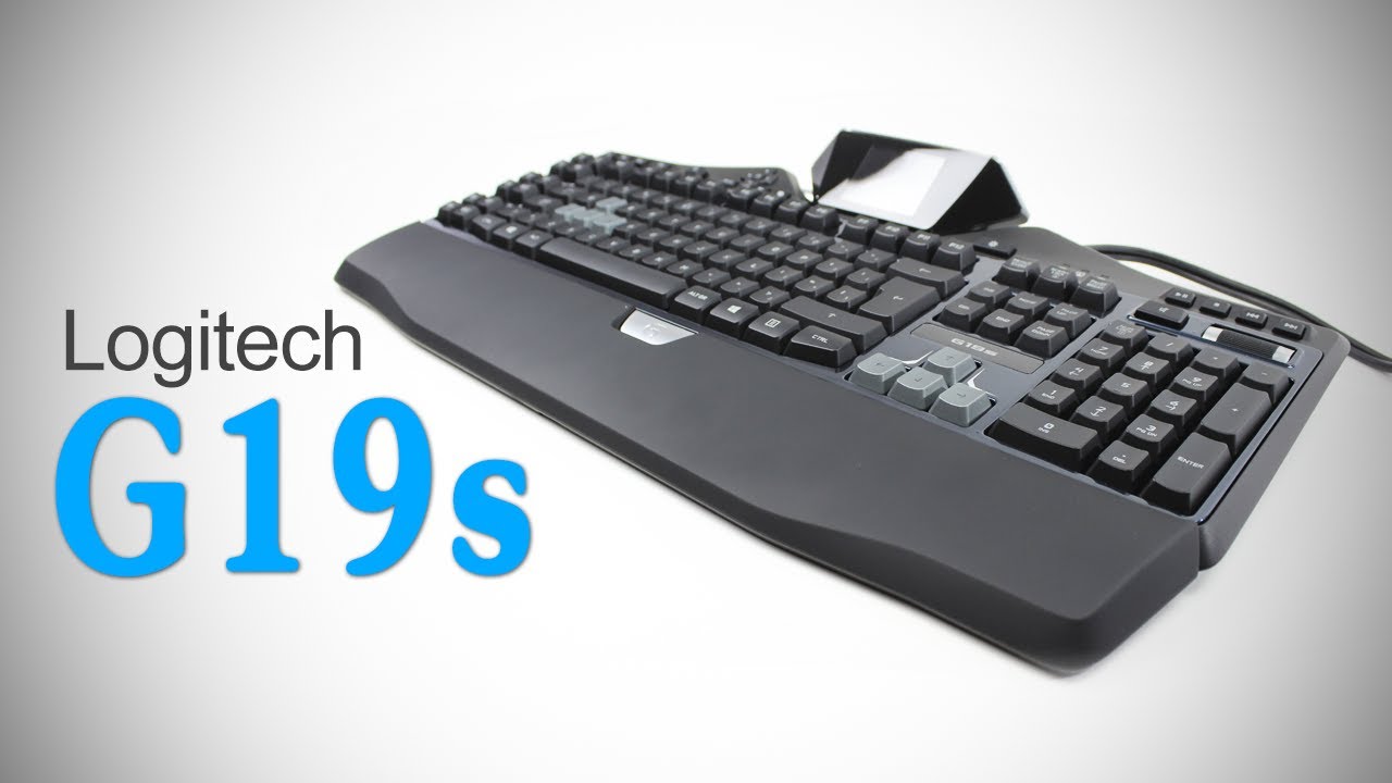 Logitech G19s Gaming Keyboard Unboxing & Review | Unboxholics - YouTube