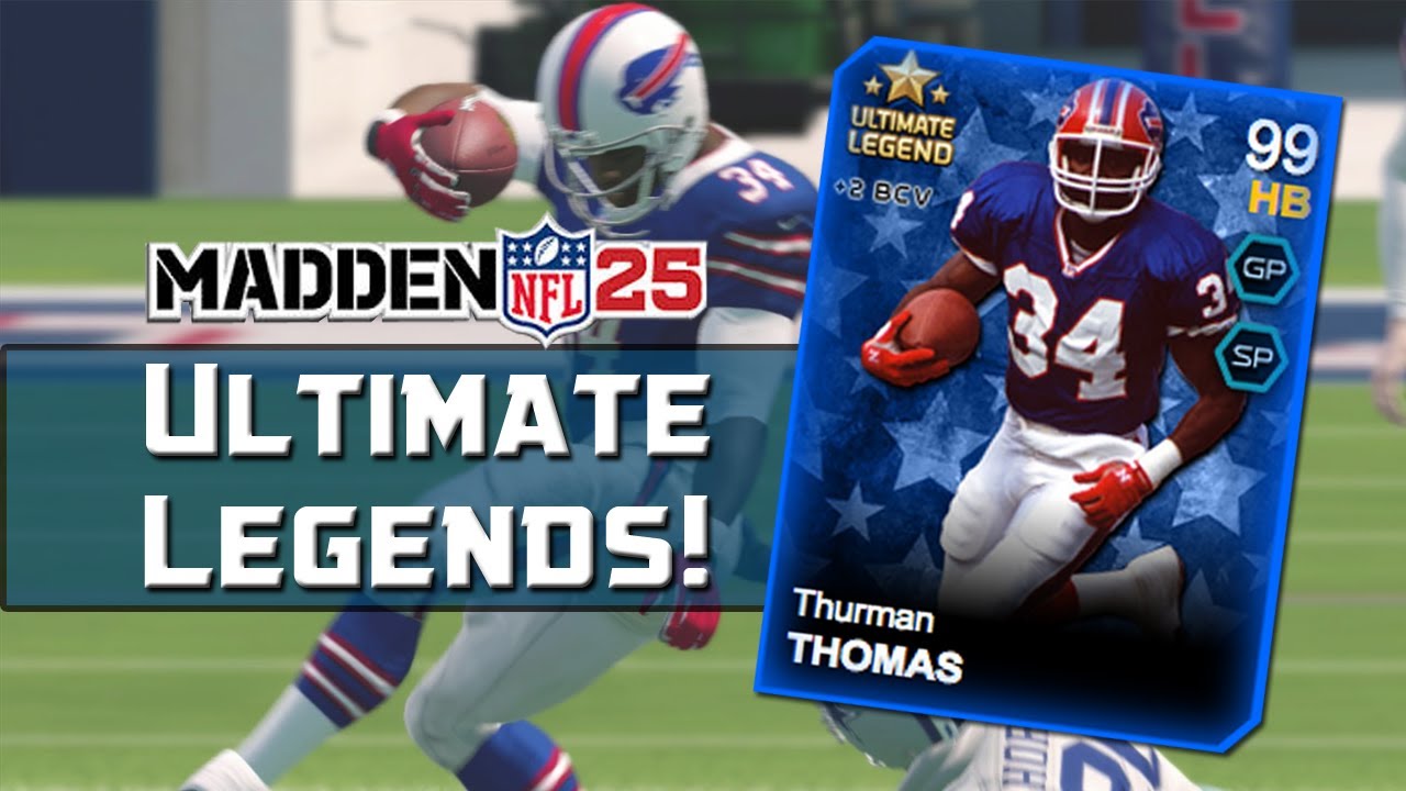 Thurman Thomas Madden 25