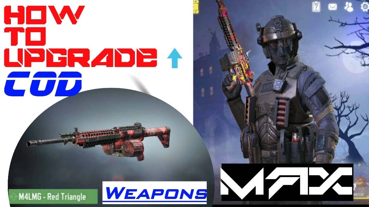 #codm how to upgrade guns in call of duty mobile / Upgrade guns in codm ...