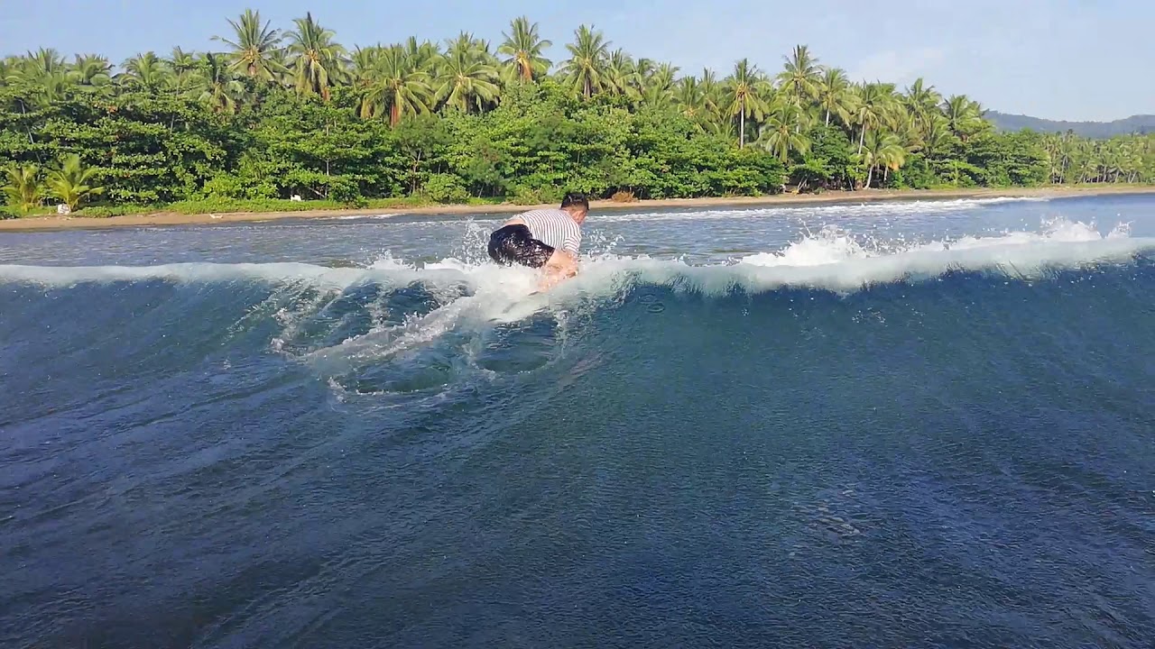 Surfing Practice in Silago - YouTube
