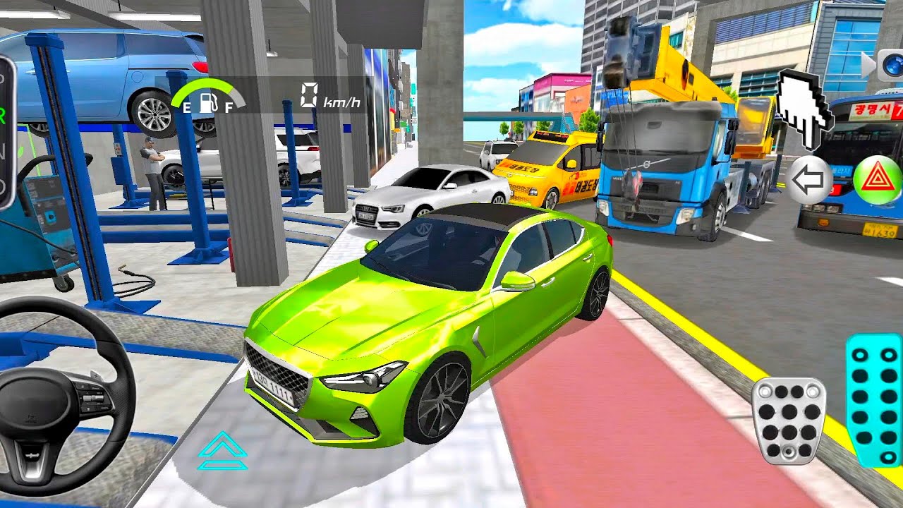 All New Car Lot In Service Centre - 3d Driving Class game play video ...