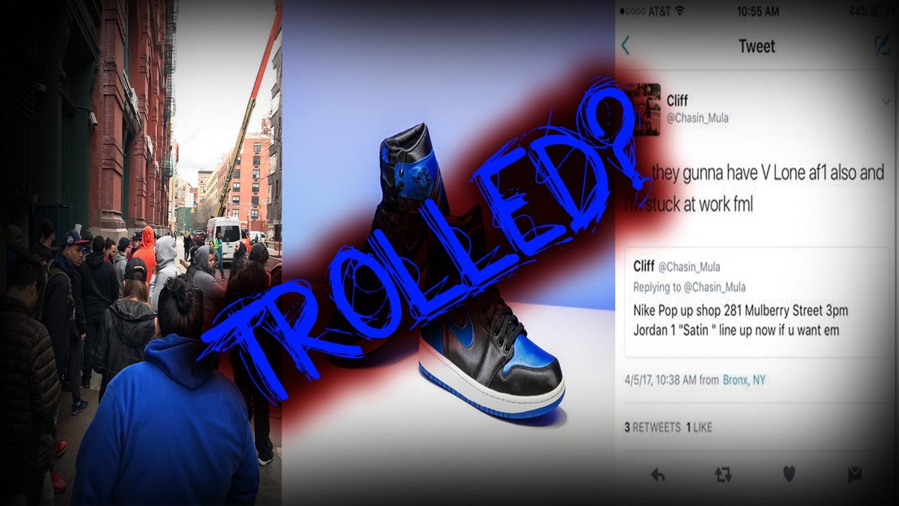 Biggest Troll In The Sneaker Game? | Air Jordan Retro 1 "Satin Royal ...