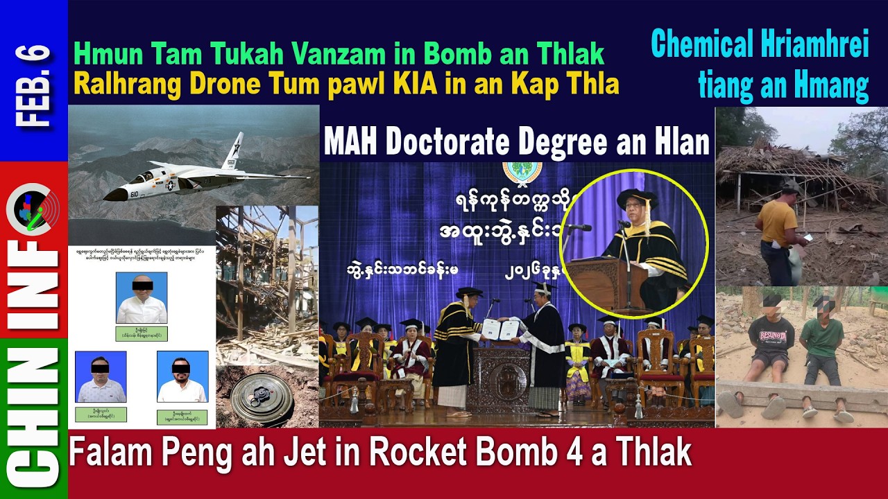 Feb 6: Falam Saklam ah Vanzam in Rocket Bomb 4 a Thlak, MAH Doctorate ...