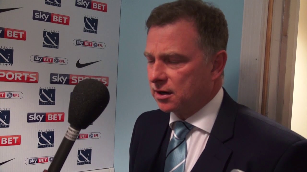 Mark Robins | Crawley Reaction - YouTube