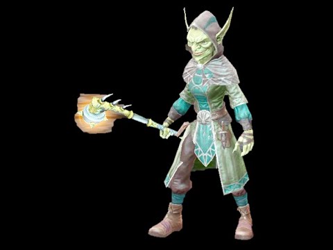Rallosian Goblin Healer Merc - YouTube