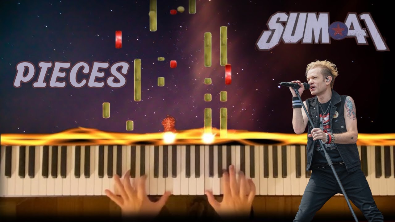 Pieces - Sum 41 - Piano Cover - YouTube