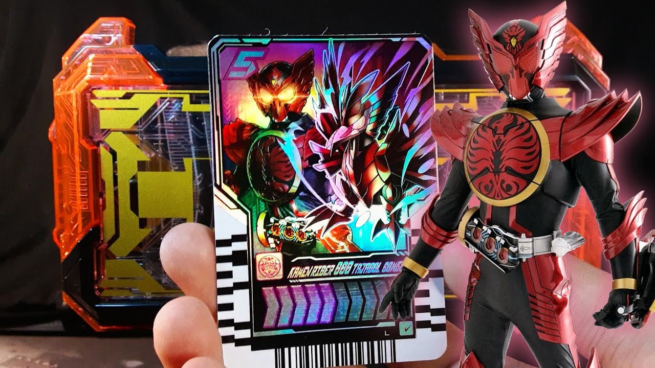 OOO TAJADOL COMBO! | Kamen Rider Gotchard Ride Chemy Card Phase 04 仮面 ...