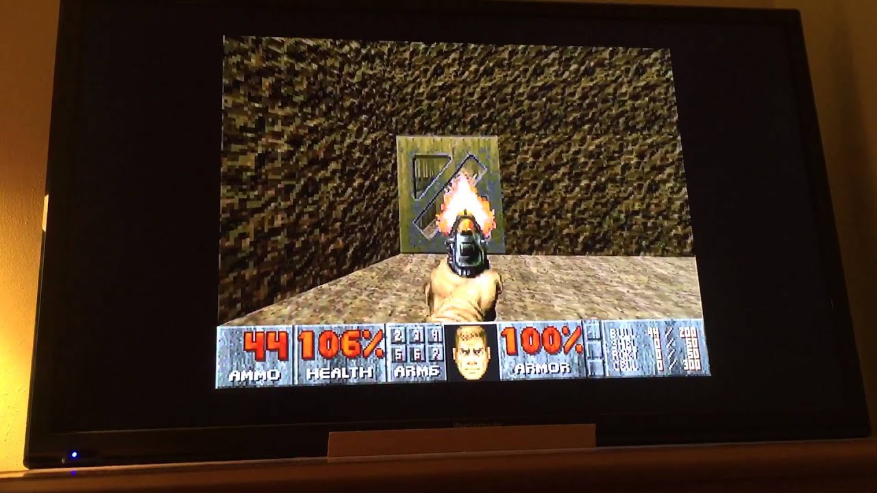 Doom 2 Walkthrough Level 01 Entryway (PS3) - YouTube