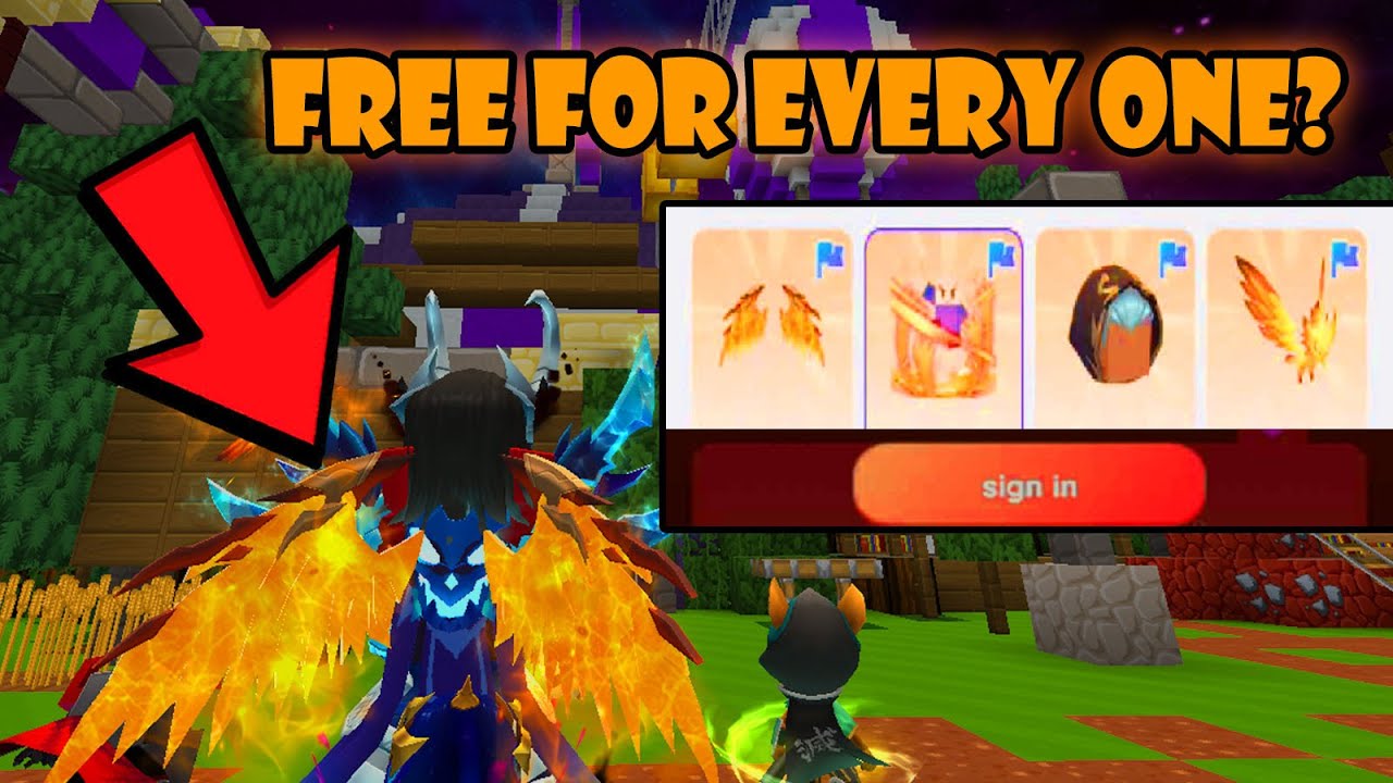 Getting NEW RARE WINGS In Blockman Go.. - YouTube