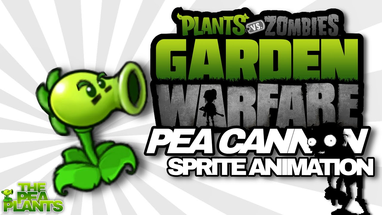 The Pea Cannon | PvZGW Sprite Animation - YouTube
