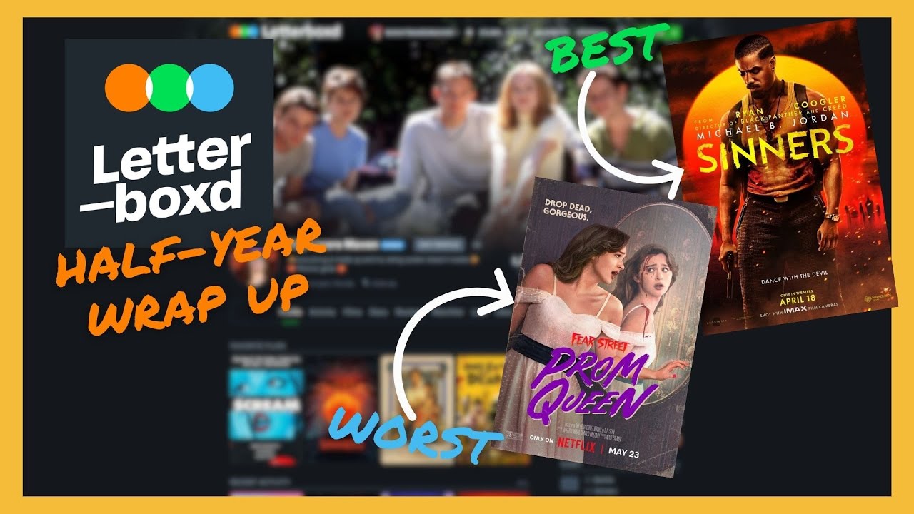 2025 Half-Year Letterboxd Wrap Up - YouTube
