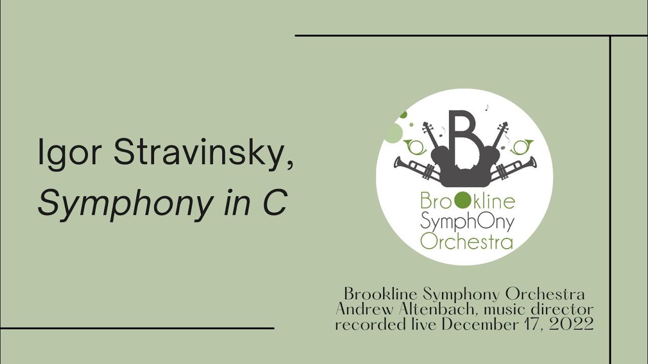 Igor Stravinsky, Symphony in C - YouTube
