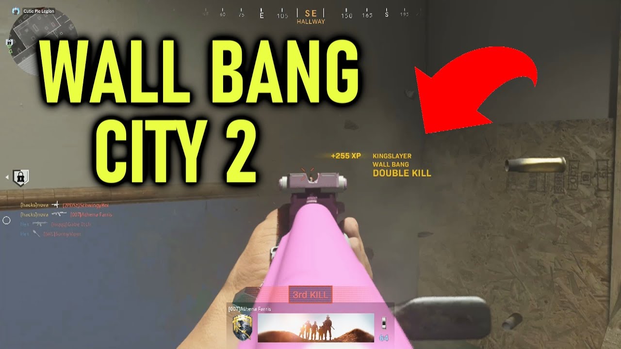 WALL BANG CITY 2 - Modern Warfare MUST SEE WALLBANGS COD Hardcore ...