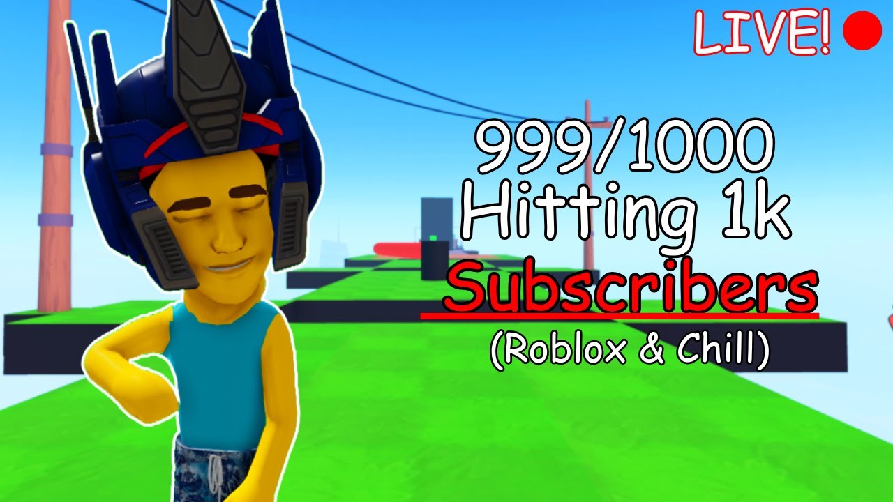 ROAD TO 1K SUBS!, ROBLOX BUT CHAT PICKS MY GAME - YouTube