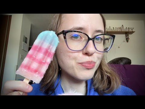 Eating a Popsicle Mukbang + Chit-Chat ASMR