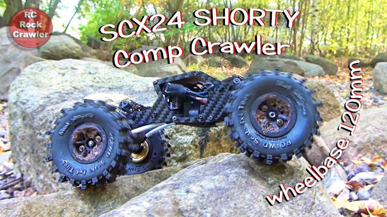 AXIAL SCX24 SHORTY micro comp rock crawler / Wheelbase 120mm vertical ...
