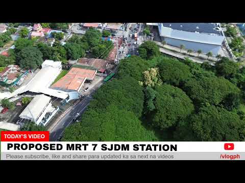 MRT 7 San Jose del Monte Station UPDATE | Drone shot | Saan ba ang MRT ...