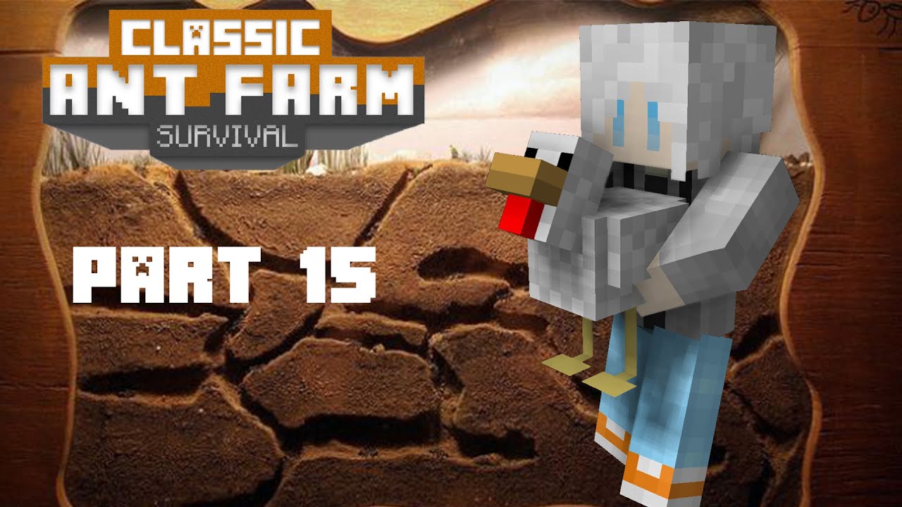 Minecraft Ant Farm - ฟาร์มไก่ที่รอคอย #15 - YouTube