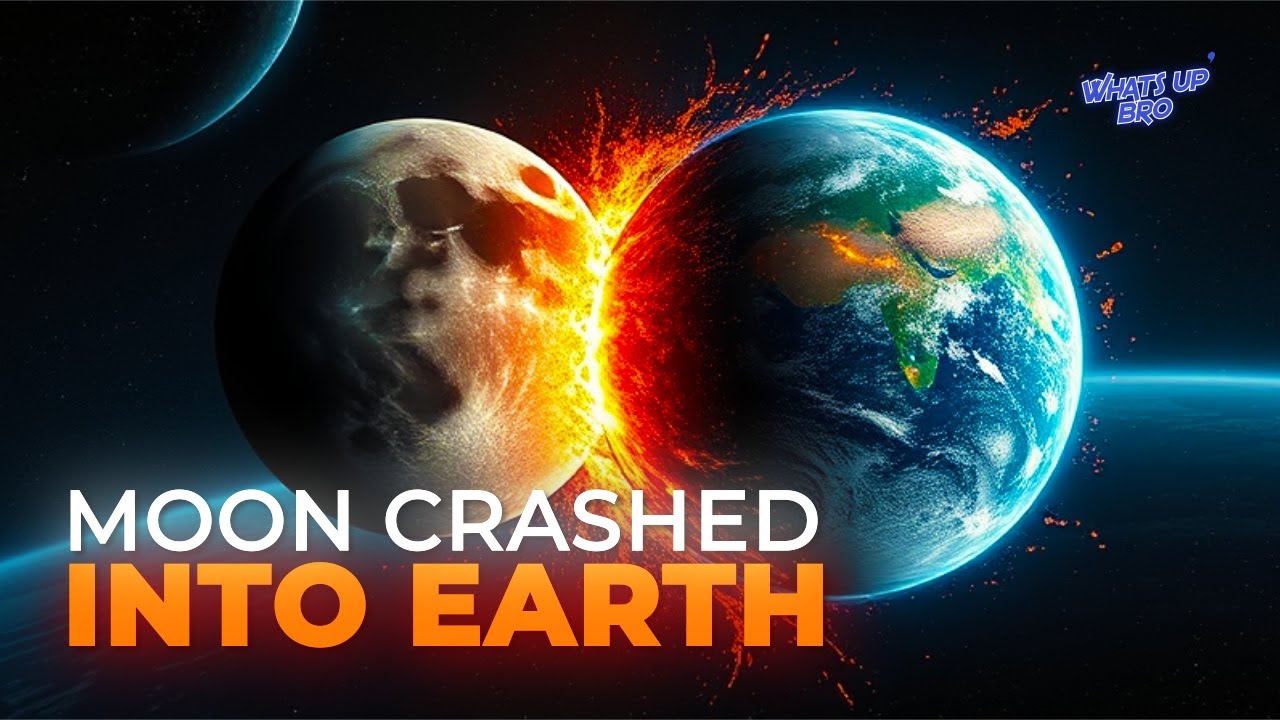 WHAT WOULD HAPPEN IF MOON CRASHED INTO EARTH? With in a Minute! - YouTube