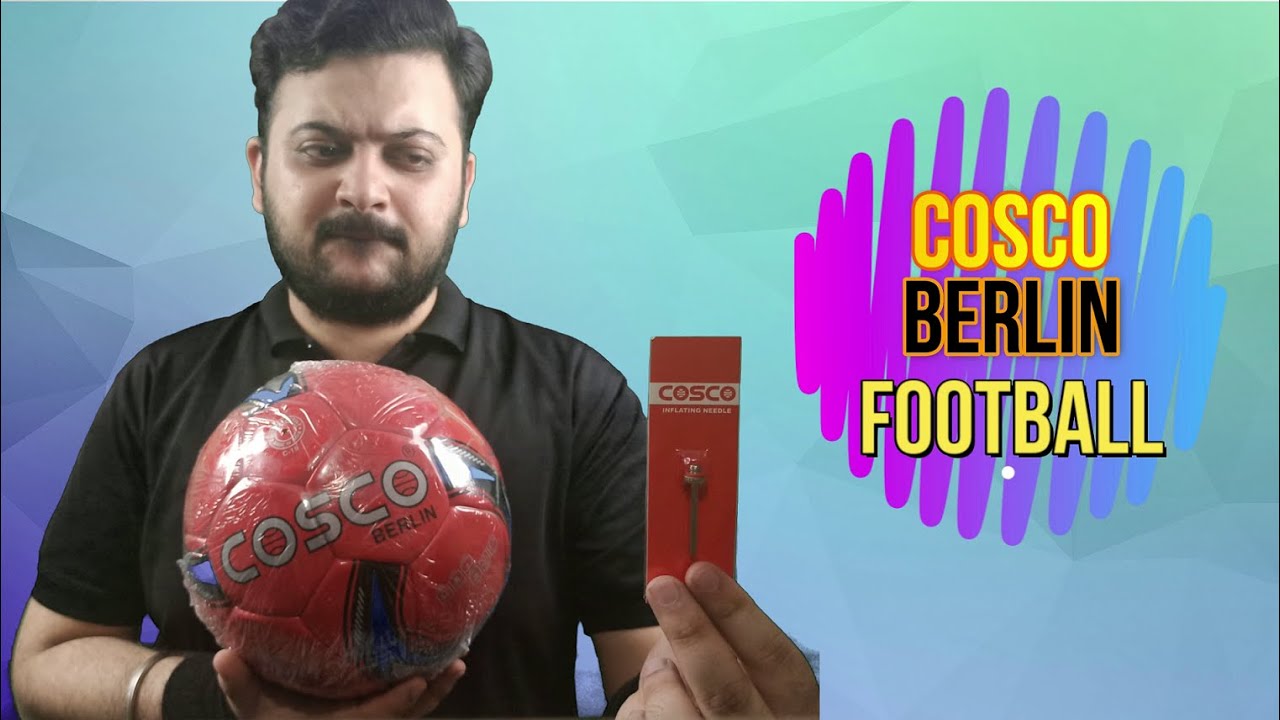 Cosco Berlin Football Unboxing And Review | Cosco Size 5 Football ...