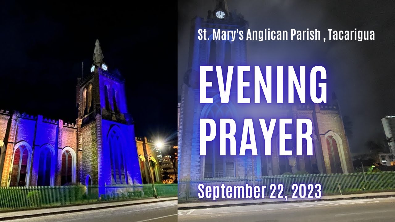 Evening Prayer - Saturday, September 23, 2023 - YouTube