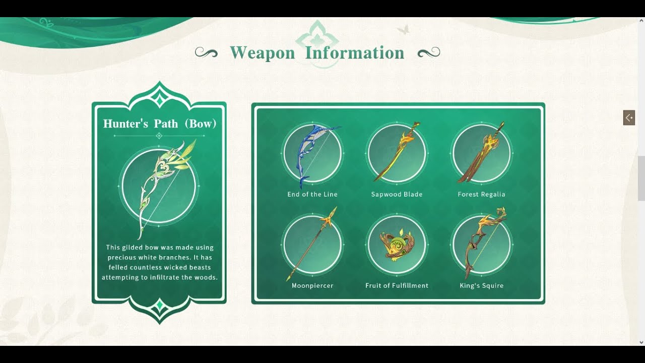 Cara Mendapatkan Semua Blueprint Senjata Sumeru - Genshin Impact - YouTube