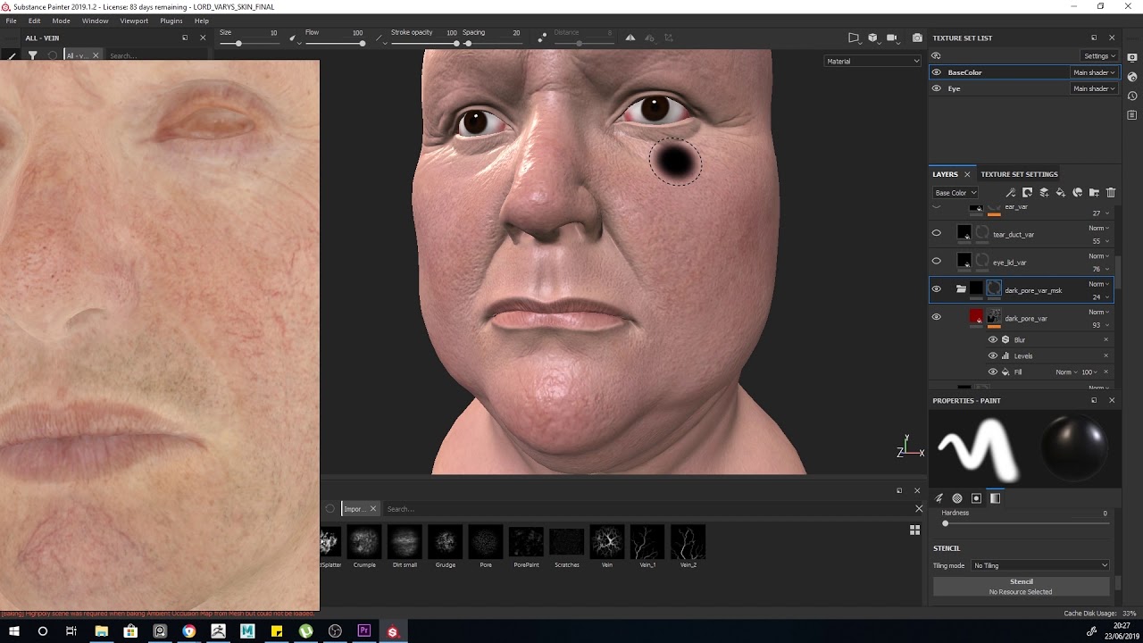 Substance Skin Texturing and Arnold Rendering - YouTube