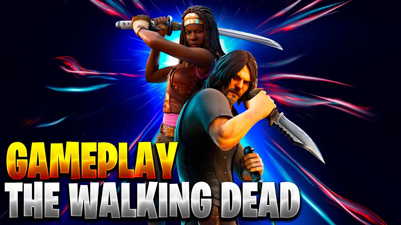 GAMEPLAY DE LAS SKIN DARYL DIXON Y MICHONNE PERSONAJES THE WALKING DEAD ...