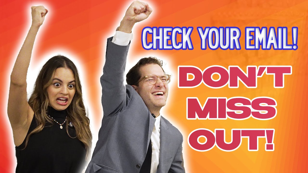 Why You Should Always Check Your Email! - YouTube