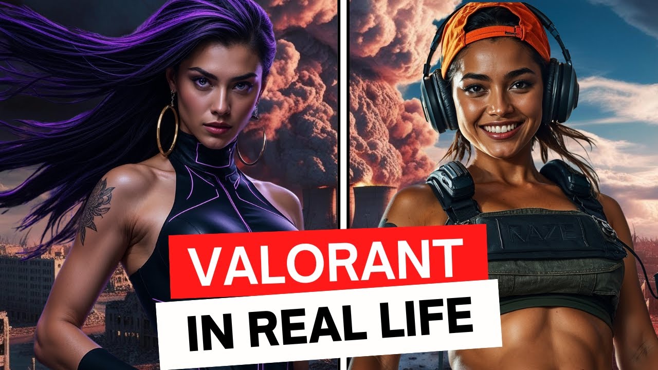 Valorant In Real Life: Agents Reimagined with Stunning Fan Art! 🌟 - YouTube