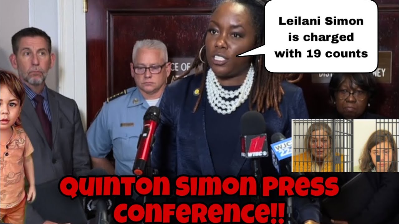 BREAKING! Quinton Simon Press Conference | Leilani Indicted By Grand ...