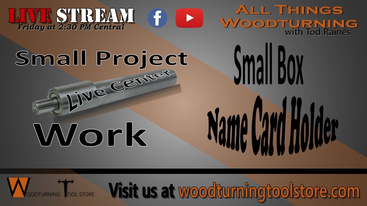 All Things Woodturning - Live Center and some small turnings - YouTube