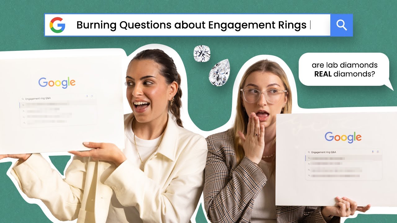 Answering The Internet’s Burning Questions About Engagement Rings - YouTube
