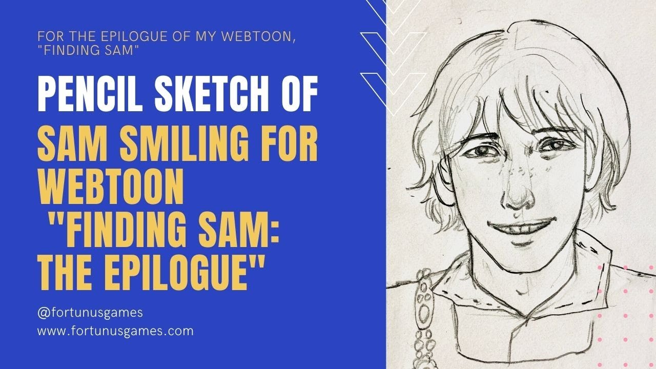 Sketching Sam Smiling for “Finding Sam: Epilogue”! - YouTube