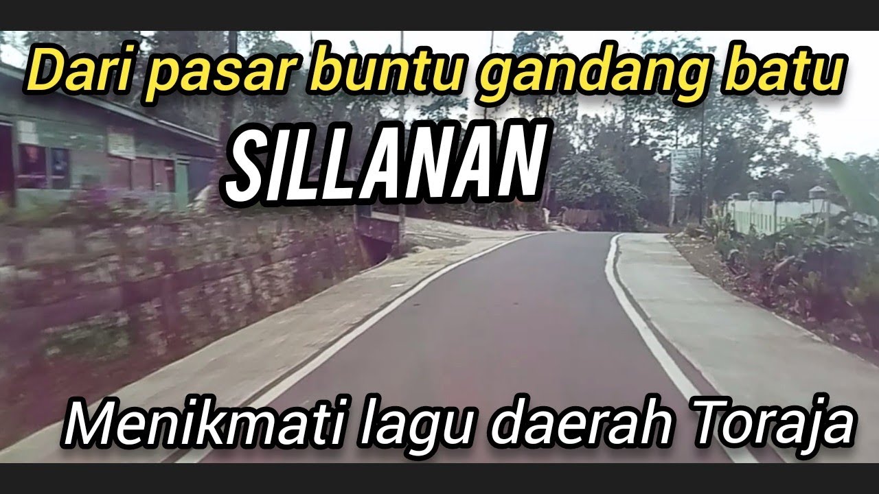 lagu daerah Toraja enak di dengar jln poros mebali gandang batu ...